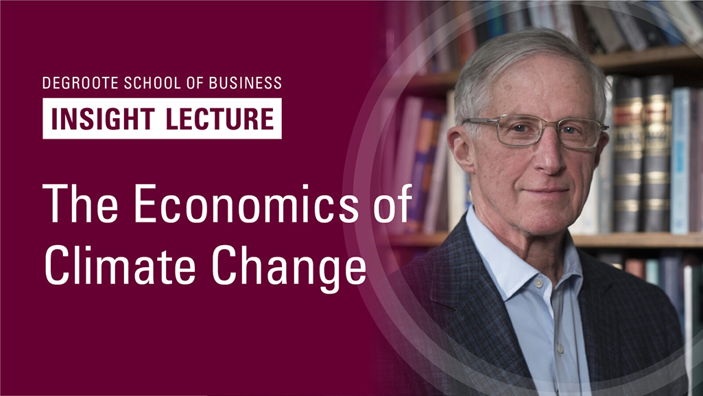 The economics of climate change - DeGroote School of Business